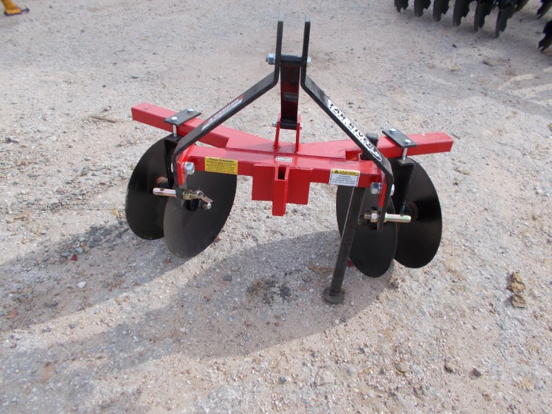 Tar River New 3pt Double disc adjustable bedder row maker hi Disk ...